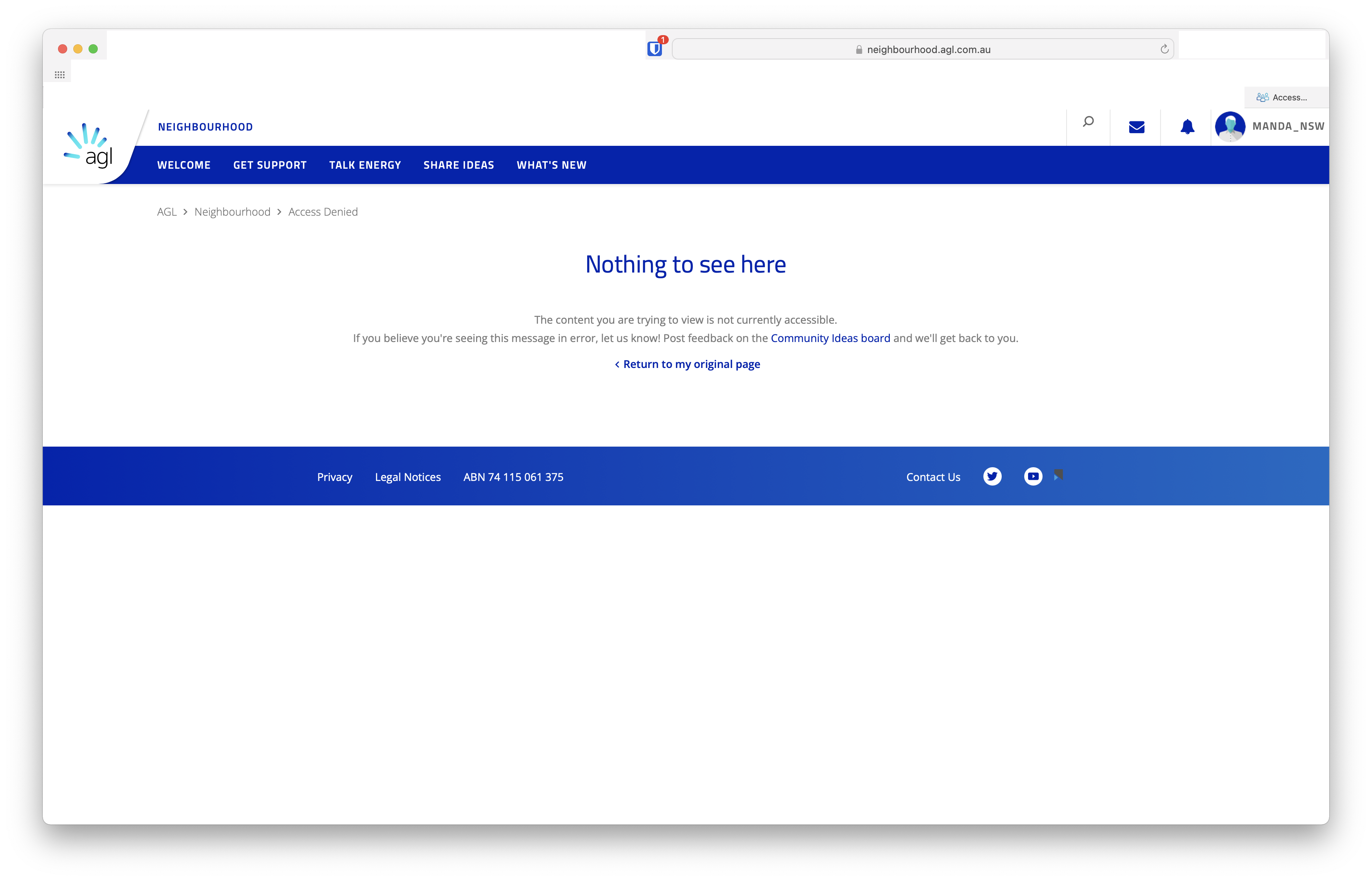 Learning how to submit a meter reading - Neighbourhood | AGL