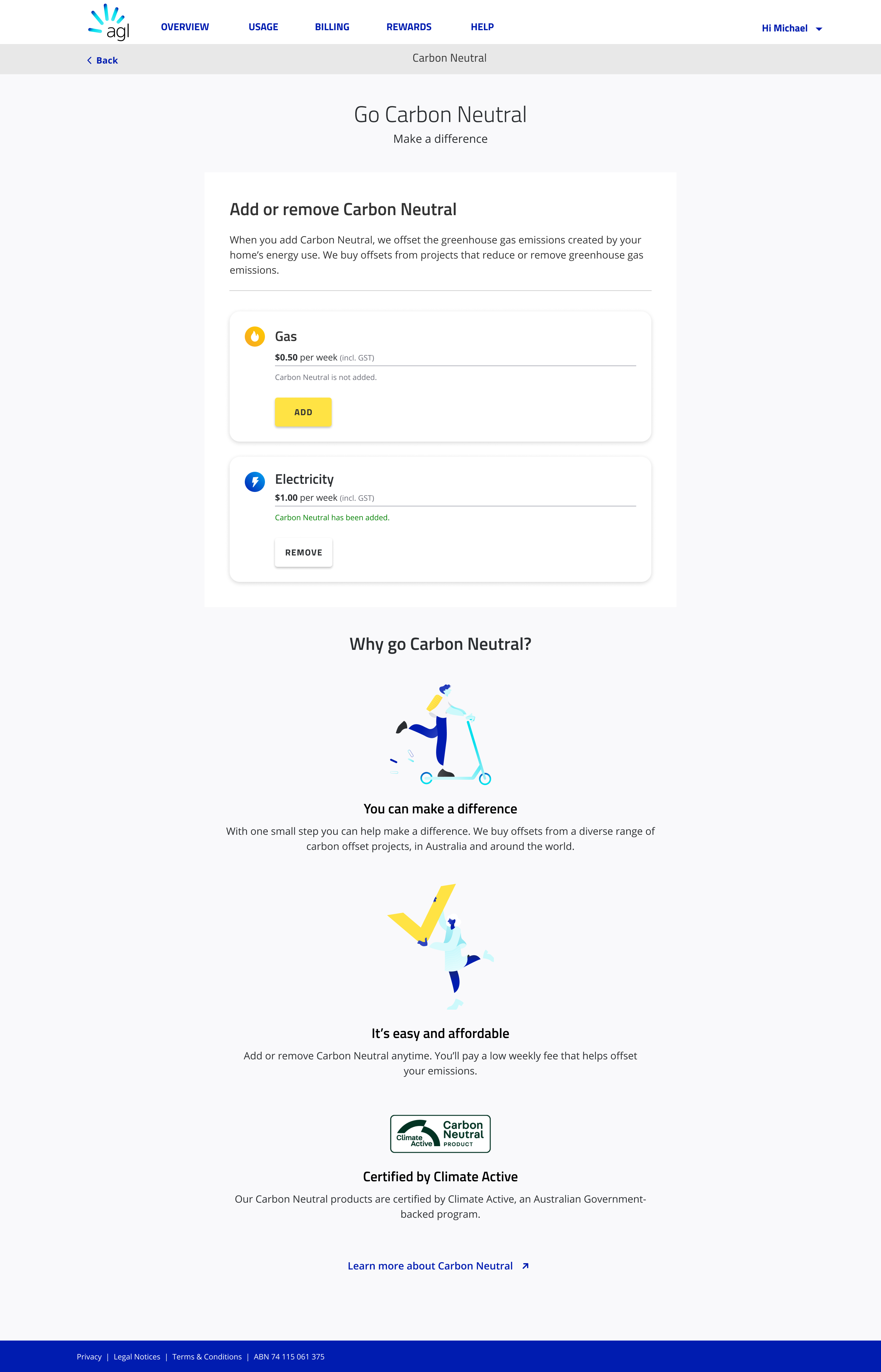 What's New in My Account - March 2024 - Neighbourhood | AGL