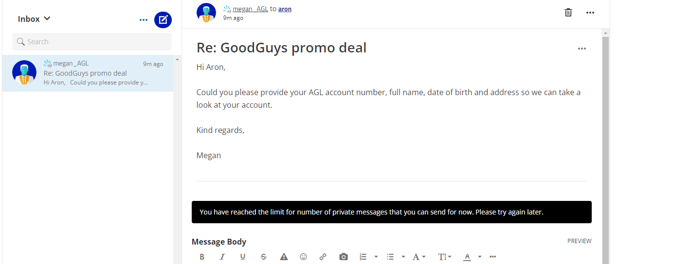 GoodGuys promo deal - Neighbourhood | AGL