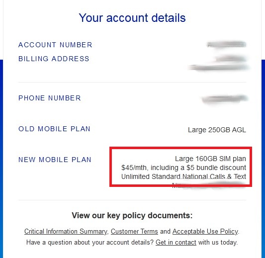 Solved: Switched bundled plan, pricing wrong. - Neighbourhood | AGL